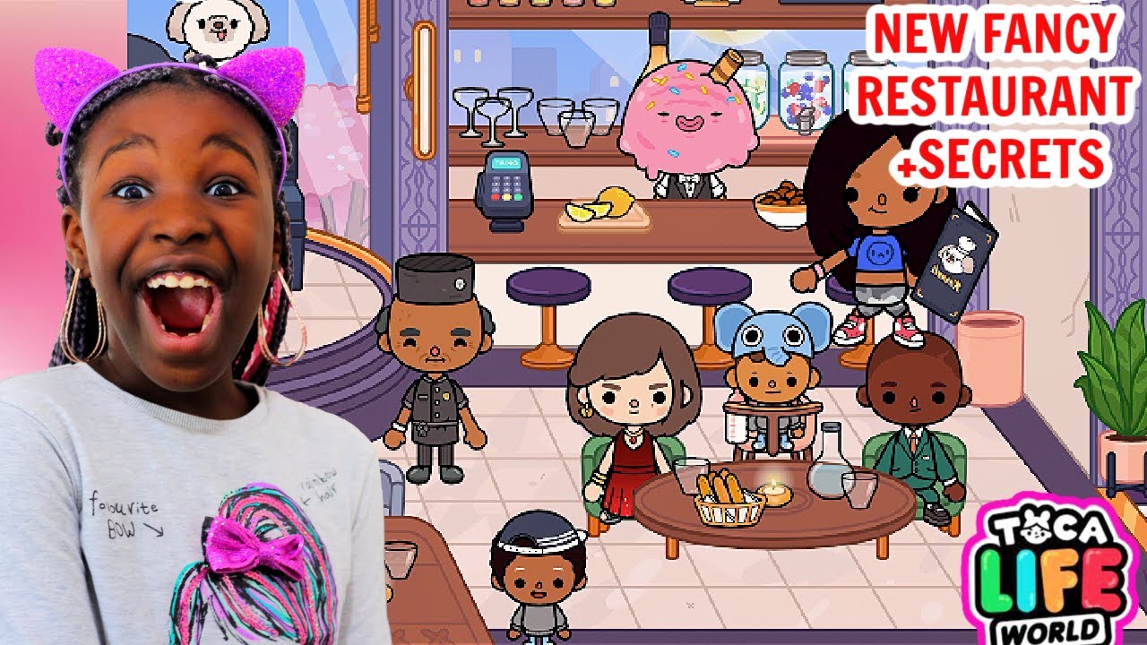 PLAYING IN MY *NEW* TOCA LIFE WORLD FANCY RESTAURANT!!! - YouTube