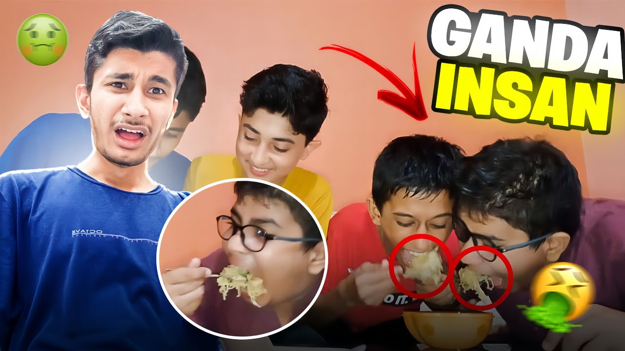 Mera dost Noodles kasa khata hain 🤮 || Mera Jungly dost 😂 || Bilal ...