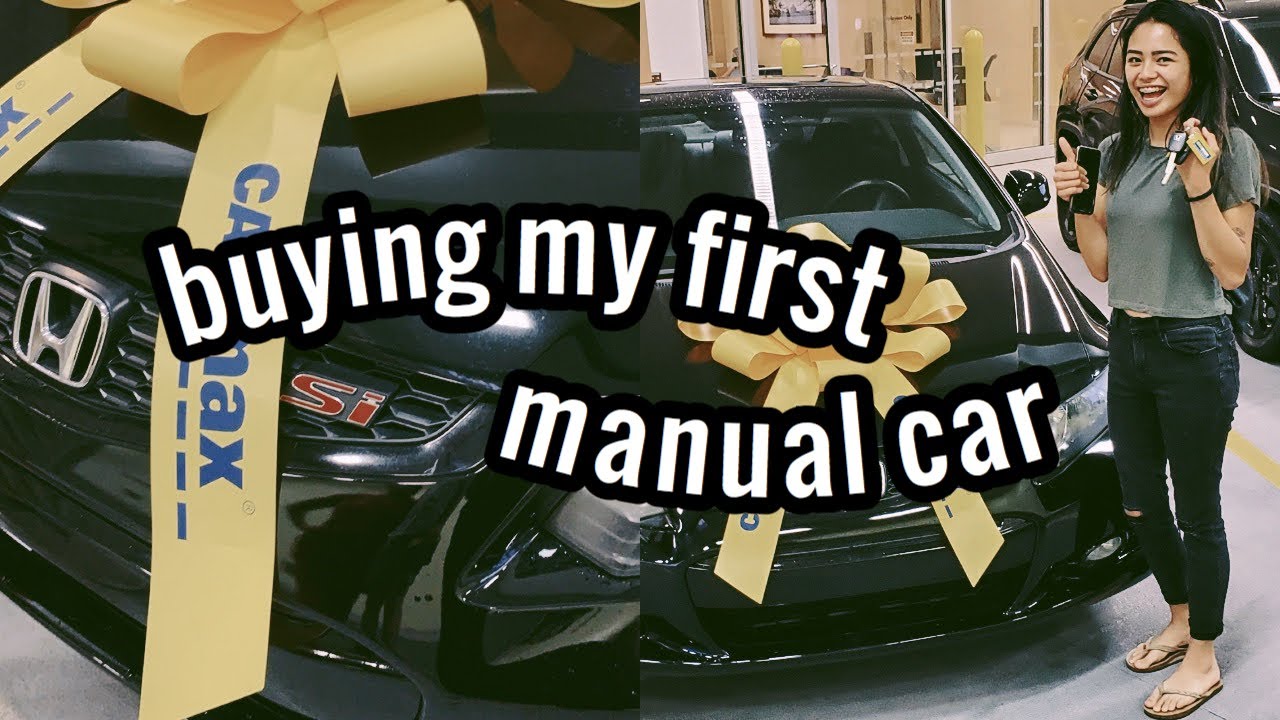 I BOUGHT MY FIRST MANUAL CAR - YouTube