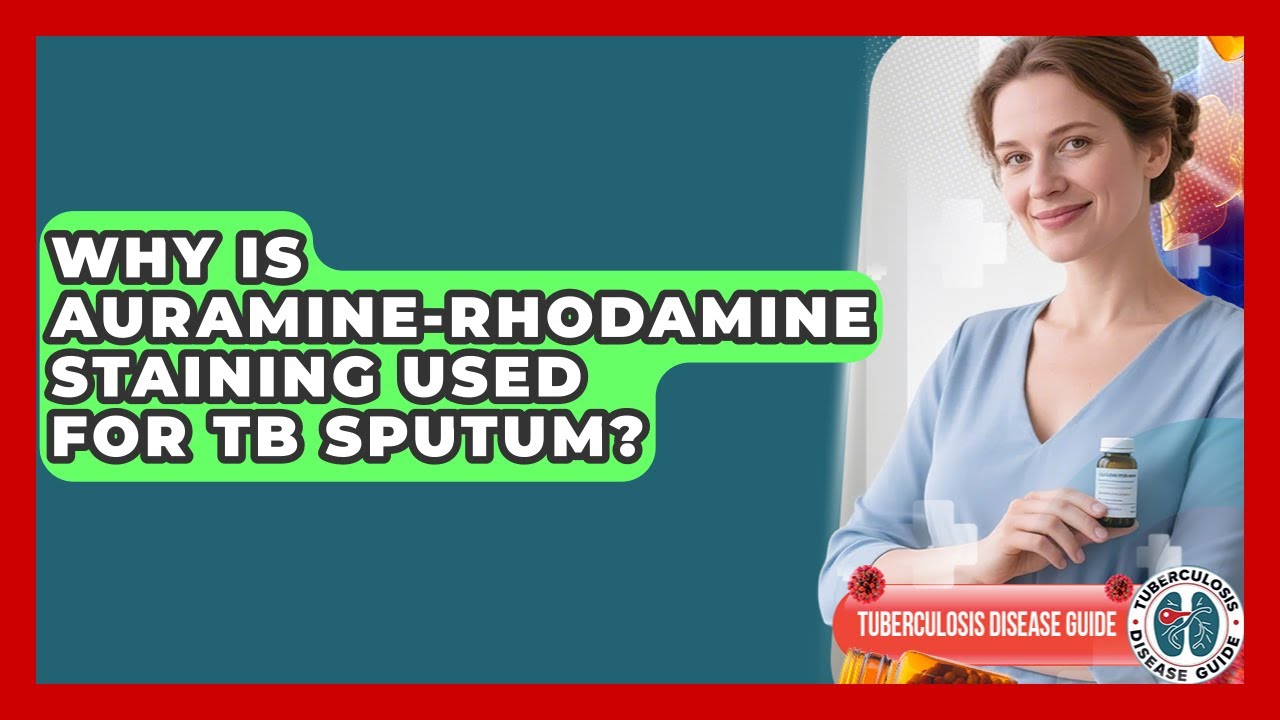 Why Is Auramine-Rhodamine Staining Used For TB Sputum? - Tuberculosis ...