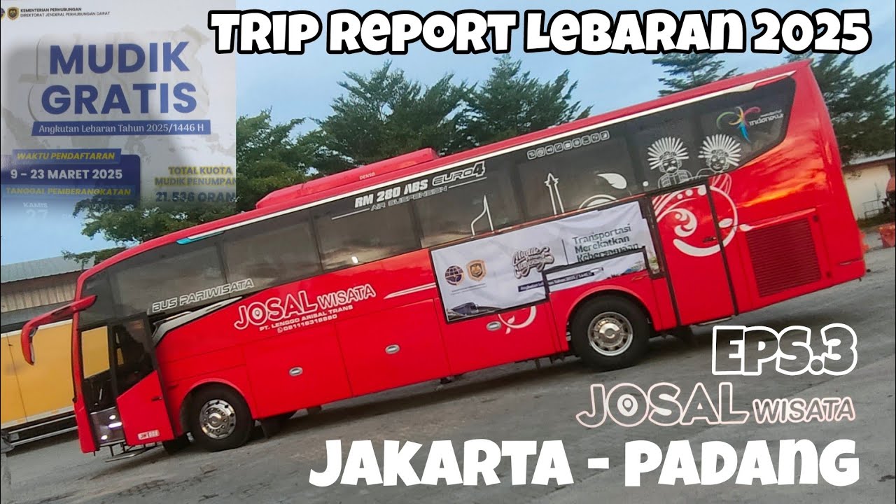 EPS.3 JOSAL MUDIK Basamo lebaran gratis 2025.Kenapa penumpang Palembang ...