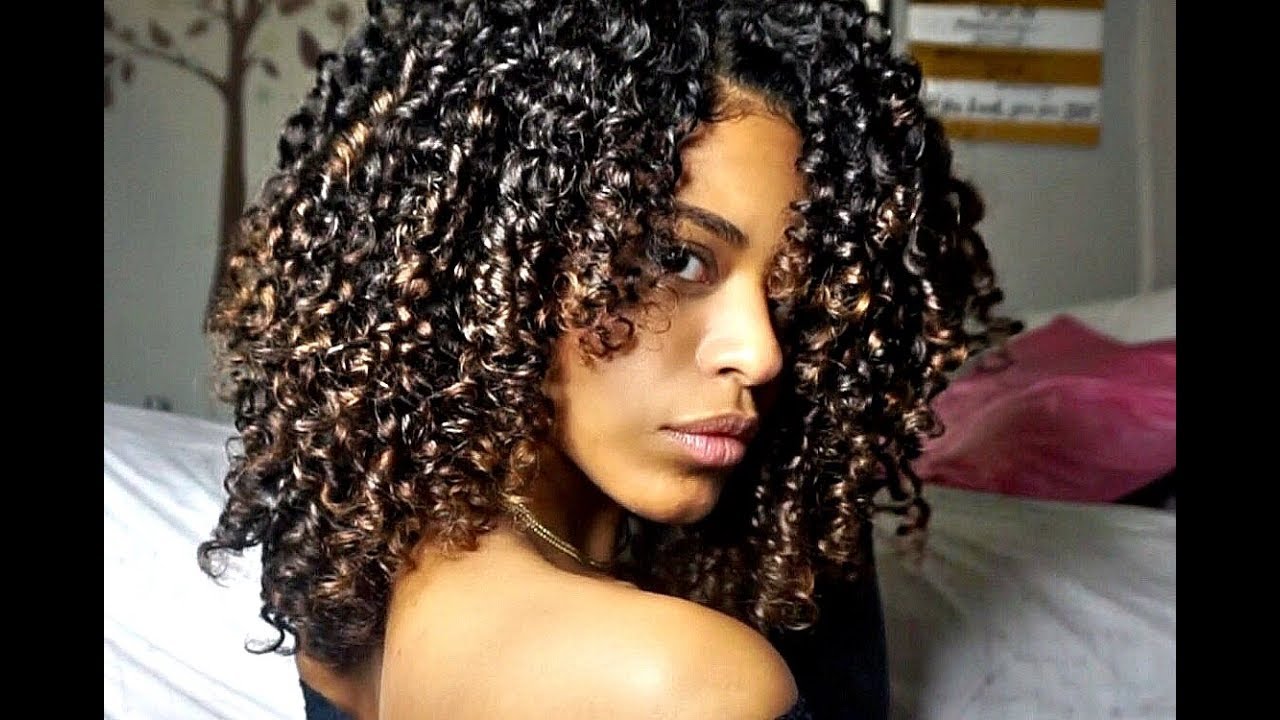 ChellisCurls | ONE Product Wash & Go - YouTube