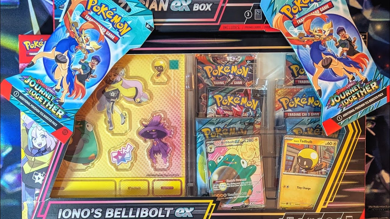 Cracking my Journey Together Finds: Iono's Bellibolt & Hop's Zacian EX ...