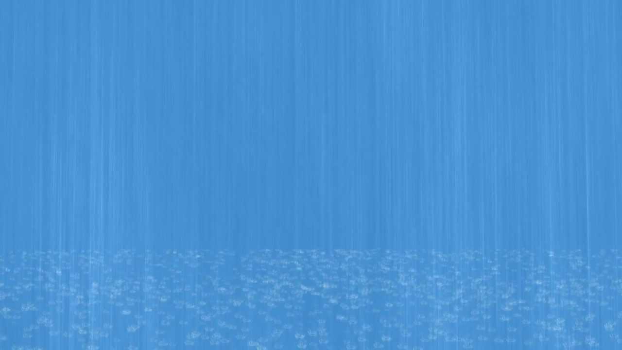 rain with sound - blue screen effect - YouTube