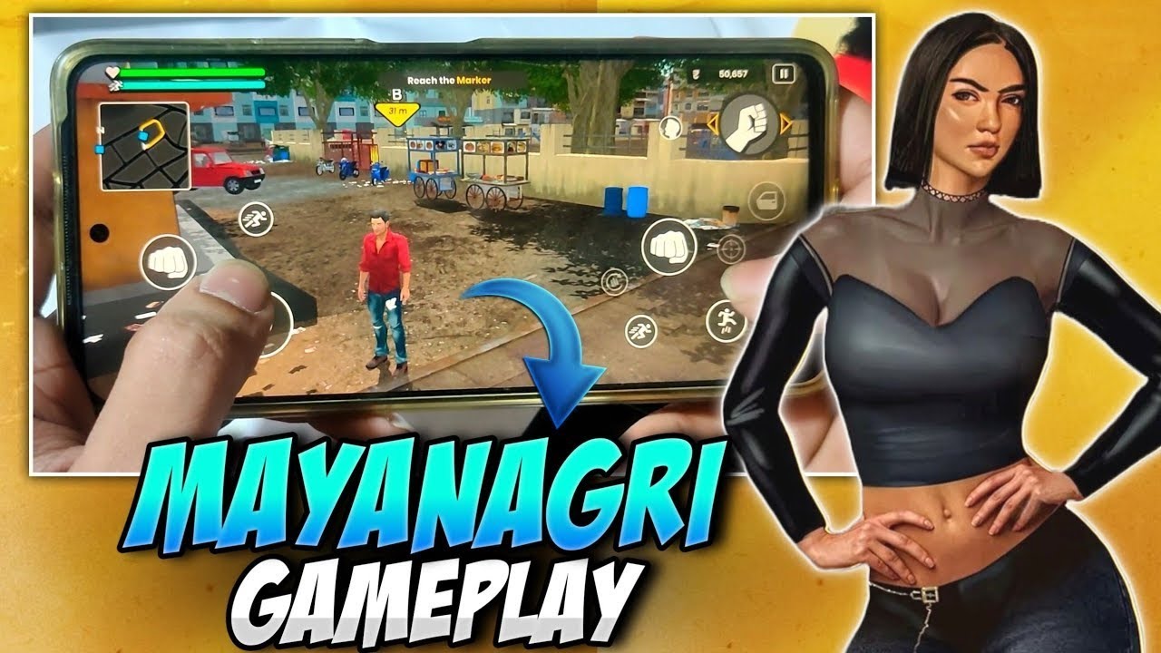 MAYANAGARI - Gameplay Is Here !!(Indian GTA)*mayanagari game - YouTube