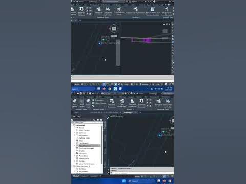 how to create pressure network in water pipes In Civil3D #autocadcivil3d - YouTube