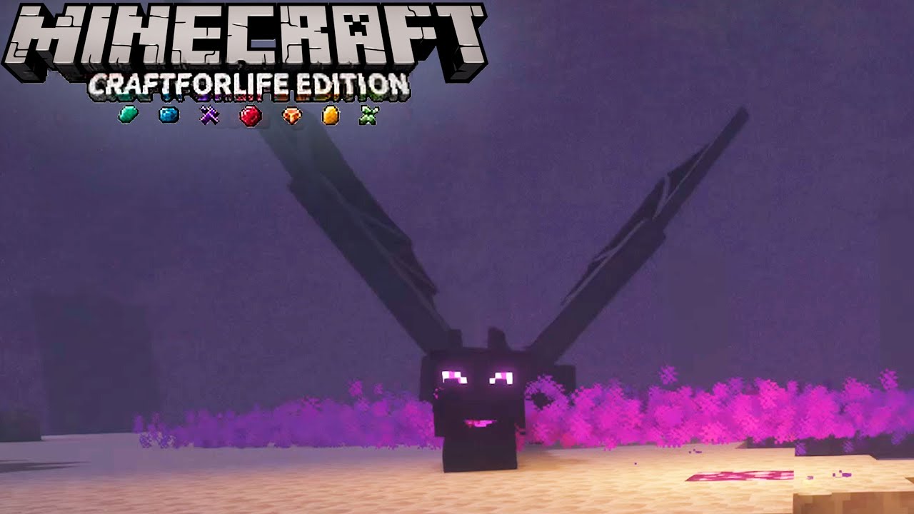 ФИНАЛ Эндер Дракон - CRAFT For LIFE Minecraft - YouTube