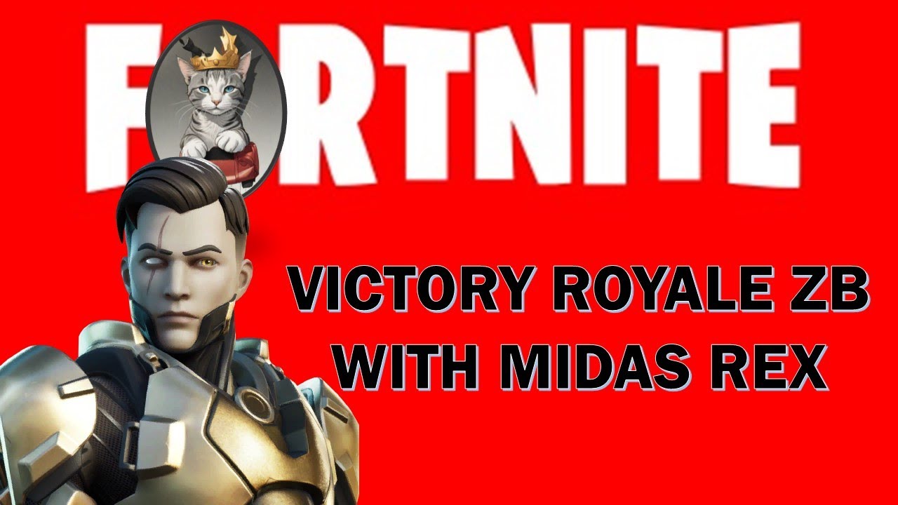 Fortnite Victory Royale with Midas Rex - Mythics only! - YouTube