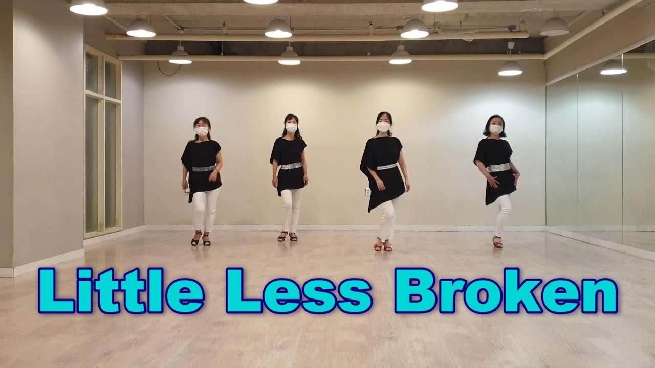 Little Less Broken (by Maddison Glover) - Line Dance - YouTube