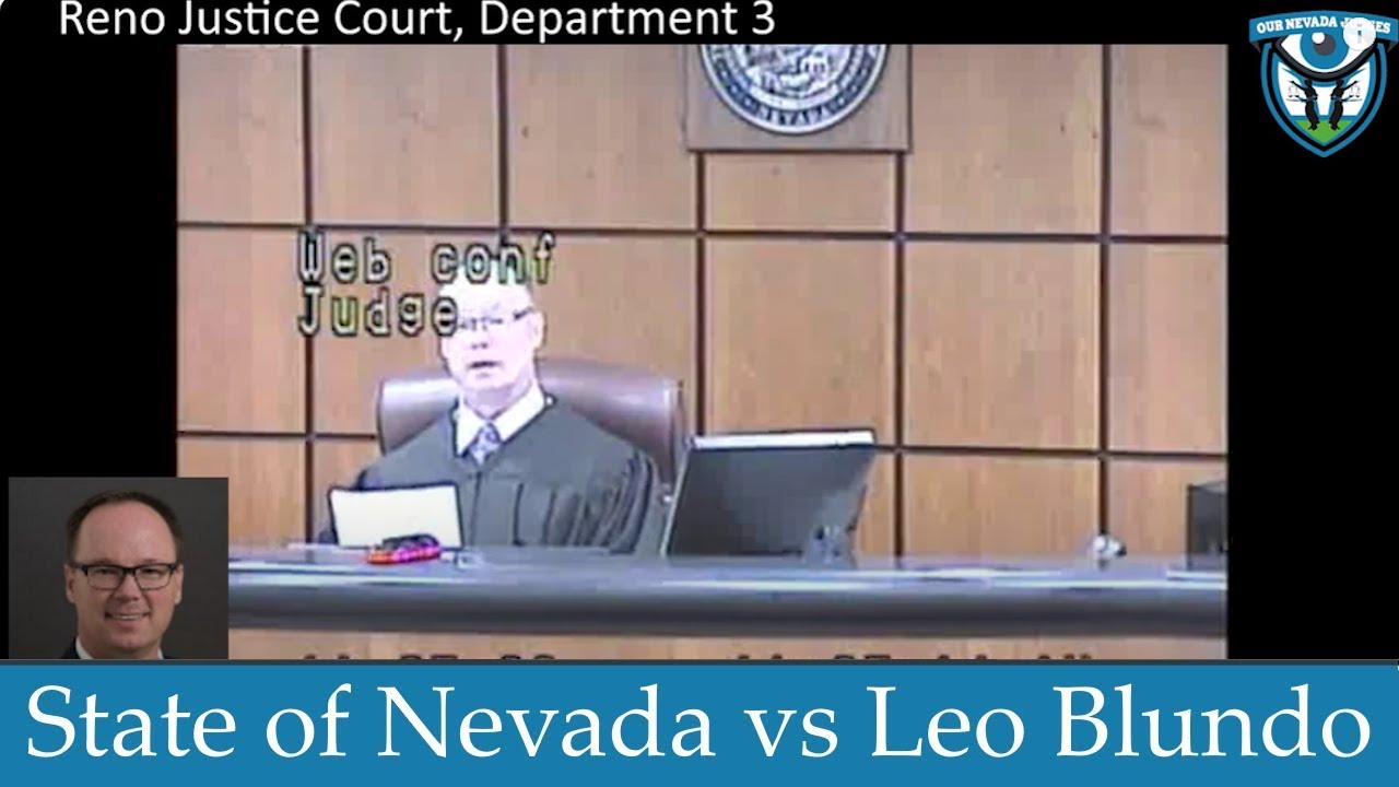 The State of Nevada vs Leo Blundo, November 7, 2023 - YouTube
