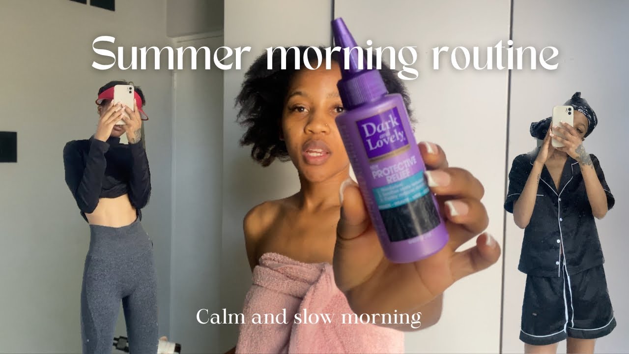 6am weekend morning routine (booty workout, skincare routine, slowing ...