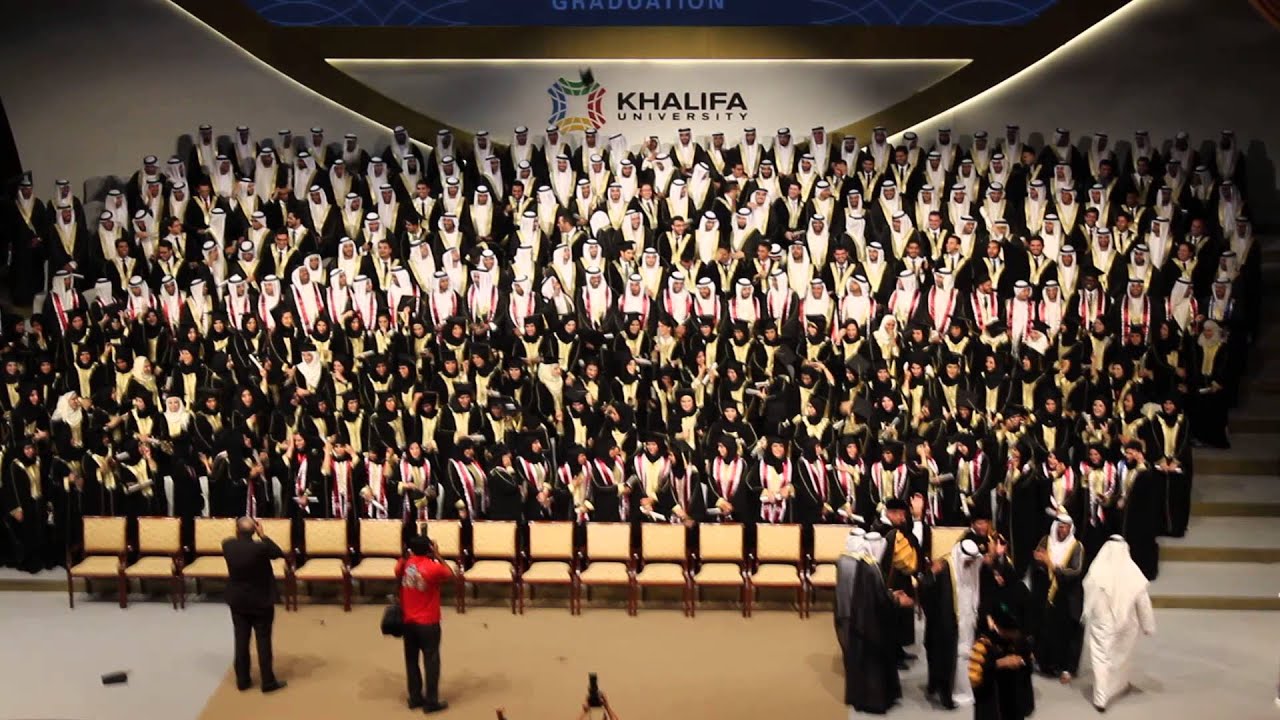 Khalifa University Graduation Ceremony - 2014 - YouTube