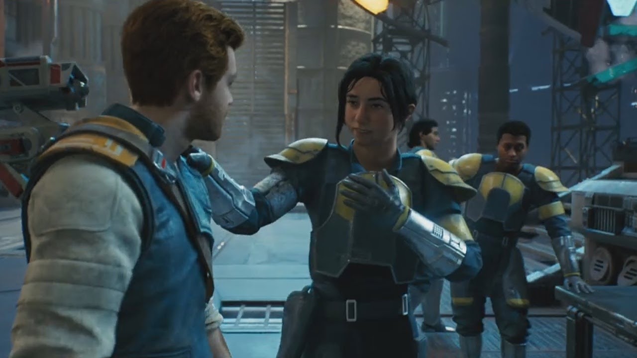 Cal Kestis and Gabs Romance Scene STAR WARS JEDI: SURVIVOR - YouTube
