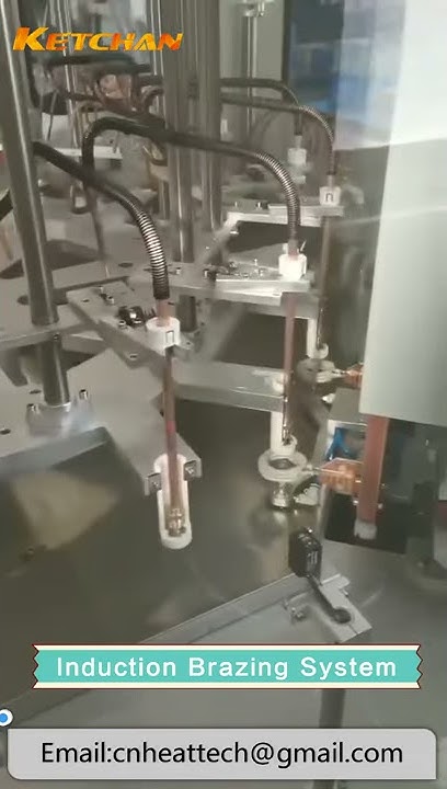 Rotary Automatic High Frequency Induction Brazing Machine 丨 Automated Induction Brazing System ...