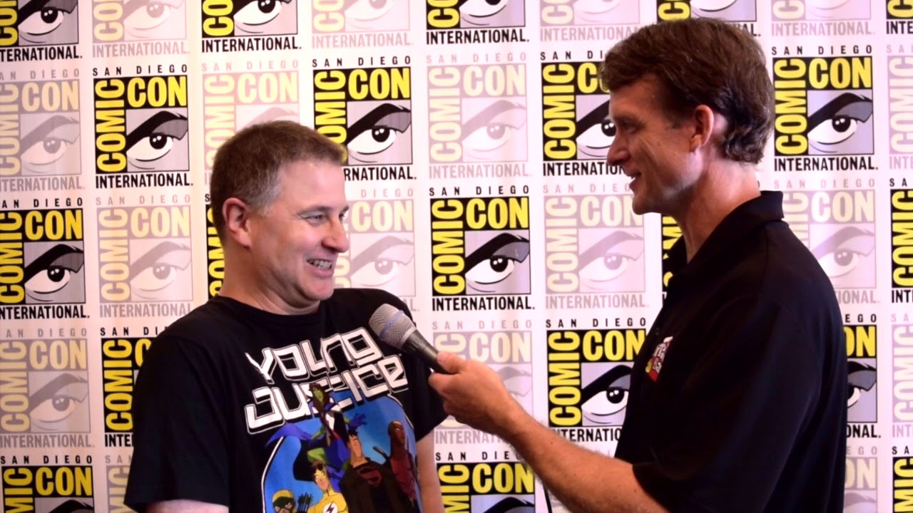Greg Weisman Interview for Young Justice: Outsiders at SDCC - YouTube