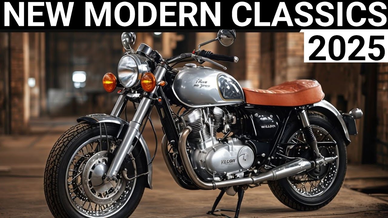 "Top 7 Modern Classic Motorcycles for 2025 | Best Retro-Style Bikes to ...