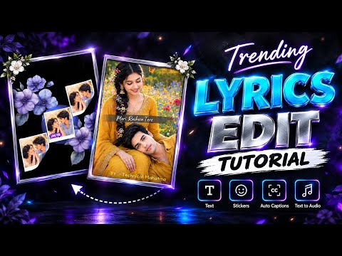 New viral trending lyrics status video editing in Alightmotion | Aftermotion | technicalmahatma