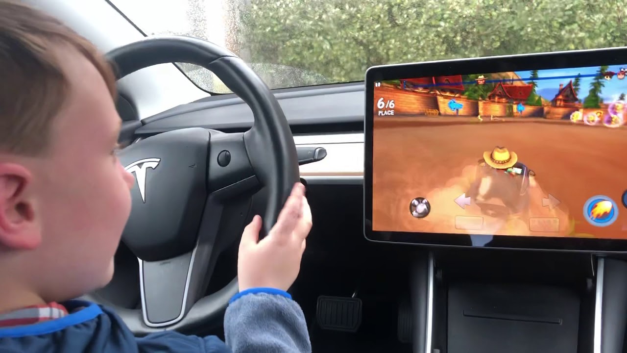 Tesla Model 3 Video Game - YouTube