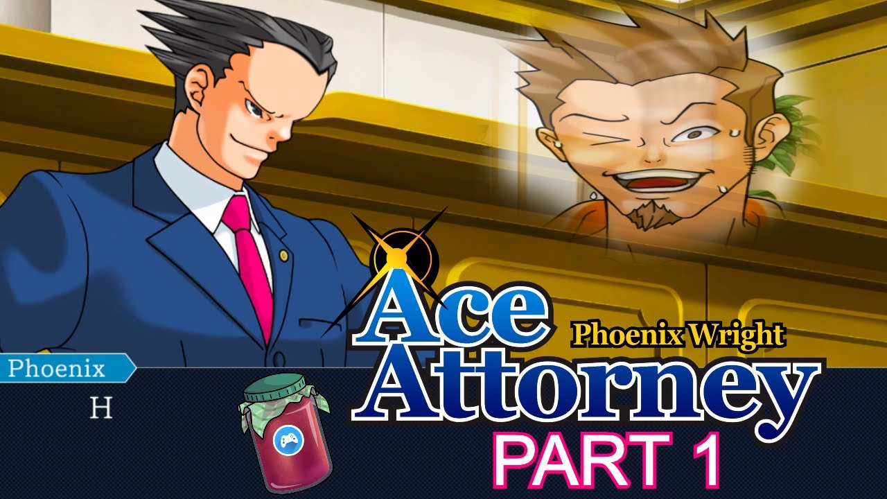 Our First Time Playing Ace Attorney!! GUILTY... of being HILARIOUS ...