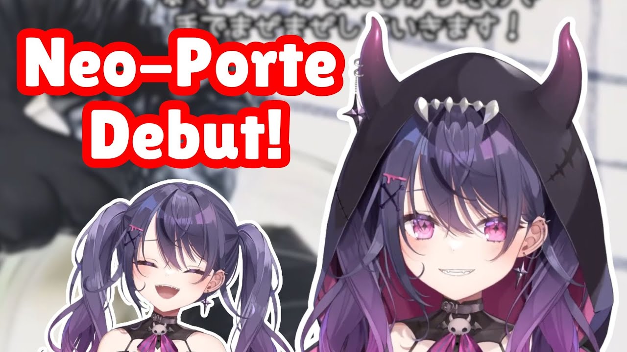Neo-Porte's Newest Member Amane Amu Has A...Unique Debut 【Neo-Porte ...