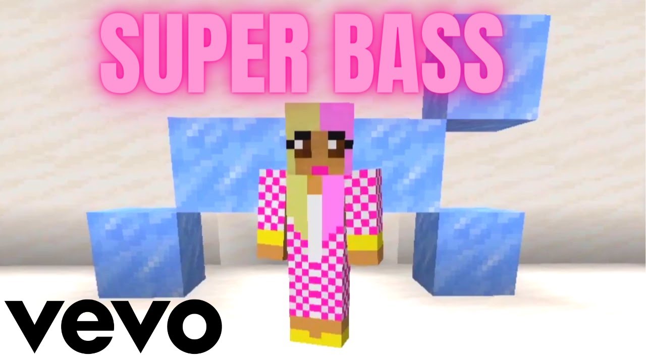 'Super Bass' (Nicki Minaj) Minecraft Music Video! - YouTube