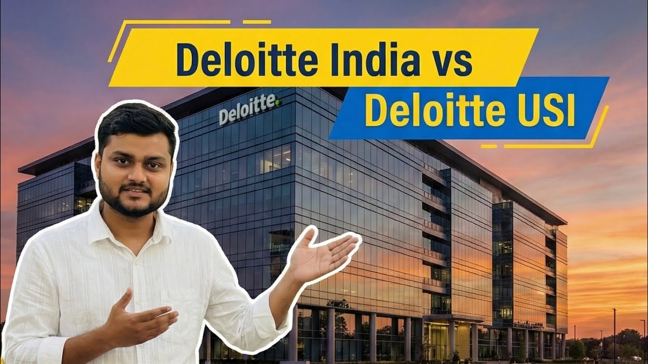 Deloitte India vs Deloitte USI - YouTube