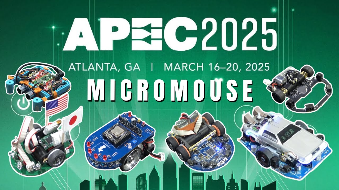 Micromouse at APEC 2025 | Full Contest Coverage - YouTube