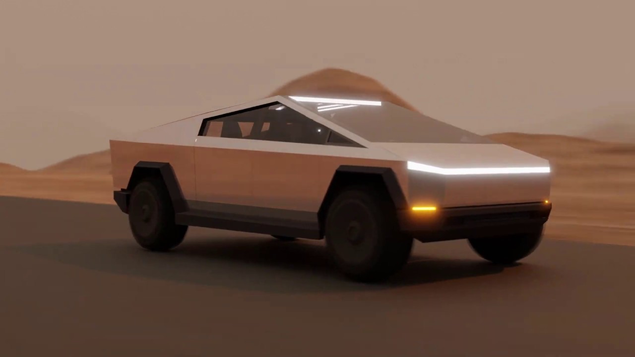 Tesla Cyber Truck Animation | Blender - YouTube