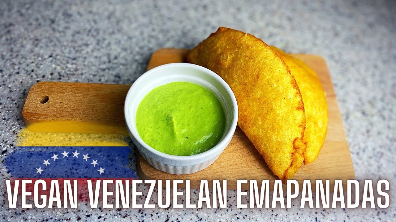 VEGAN VENEZUELAN EMPANADAS | Guasacaca Salsa 🤤 | Katie Makes It Vegan ...