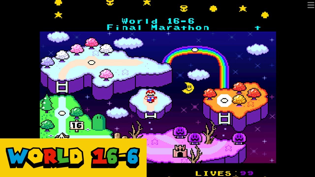 THE FINAL👏| New Super Mario World 2: Around the World: World 16-6 - YouTube