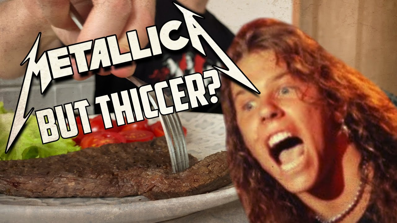 Metallica riffs made thiccer while cooking a steak (Master Of Puppets ...