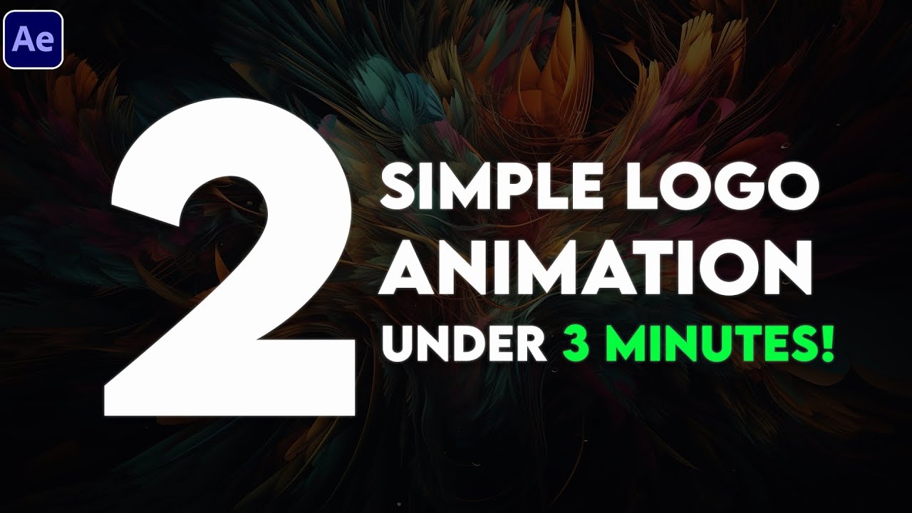 2 Simple Logo Animation Under 3 Minutes. - YouTube