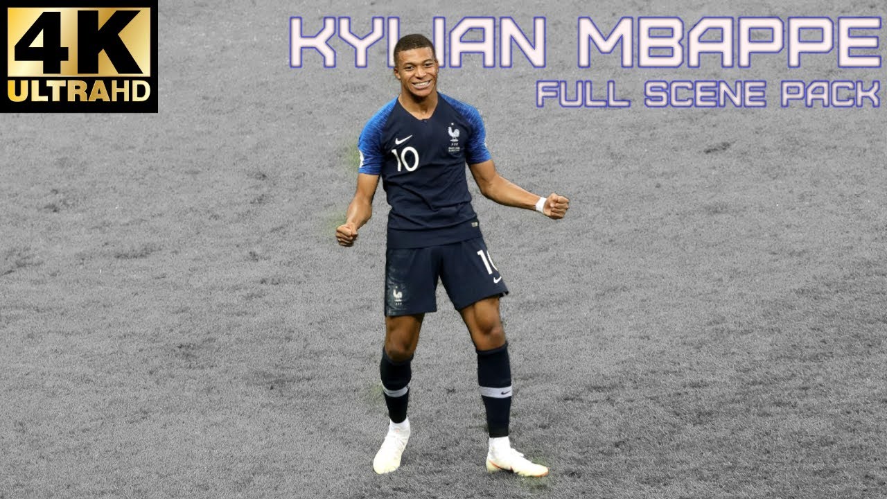 Kylian Mbappe Rare 4K Clips • Full Scene Pack • (No Watermark) - YouTube