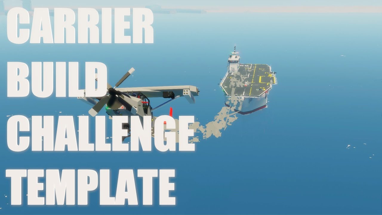Stormworks Build Series: Micro Carrier Build Challenge - YouTube