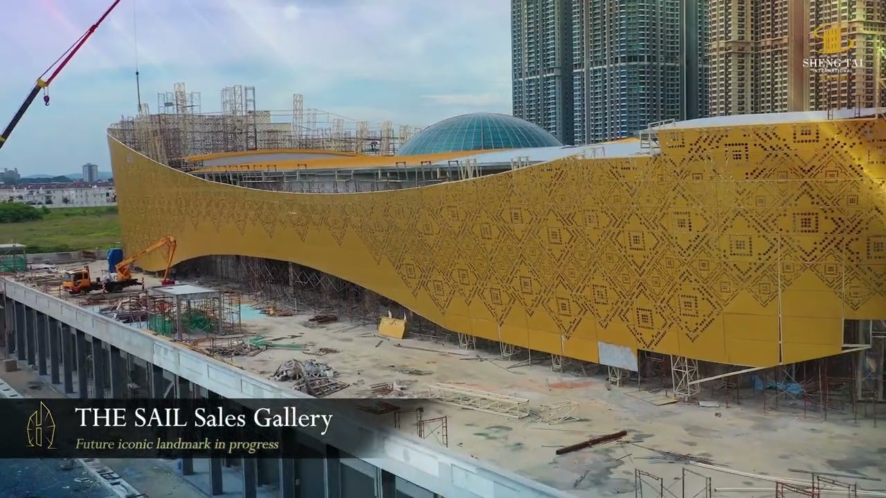 The Sail Melaka Site Progress (20th October 2022) - YouTube