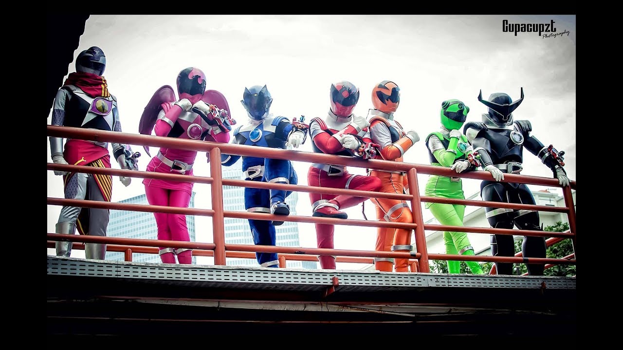 Kyuranger Cosplay Show "Dorajin Strikes Back" at The Jakarta 14th Toys ...