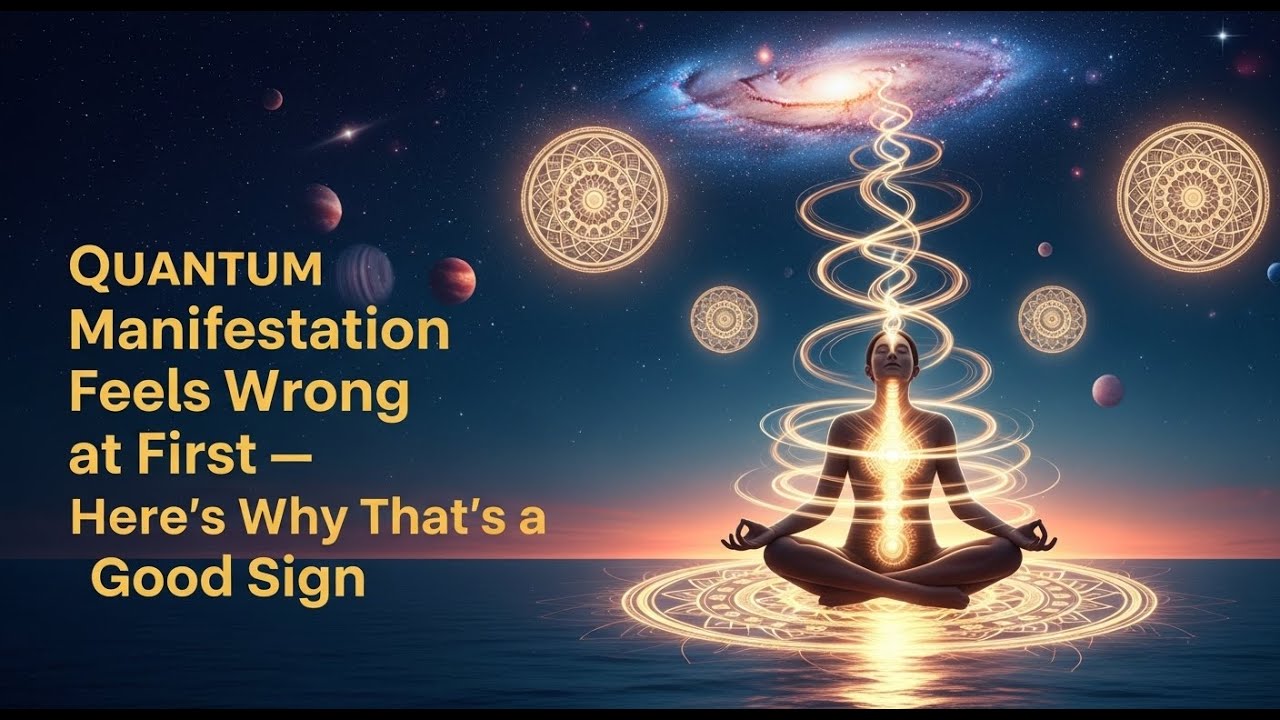 Quantum Manifestation Feels Wrong at First — Why That’s a Powerful Sign of Change - YouTube