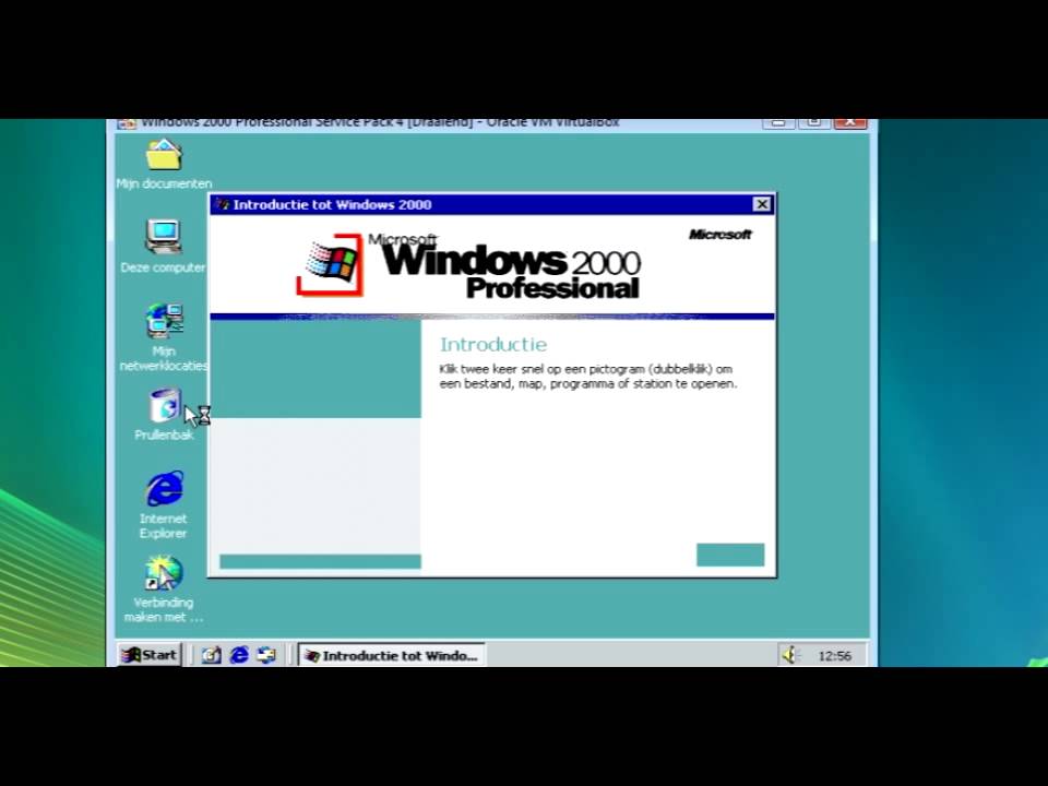 Windows 2000 on 64mb RAM - YouTube