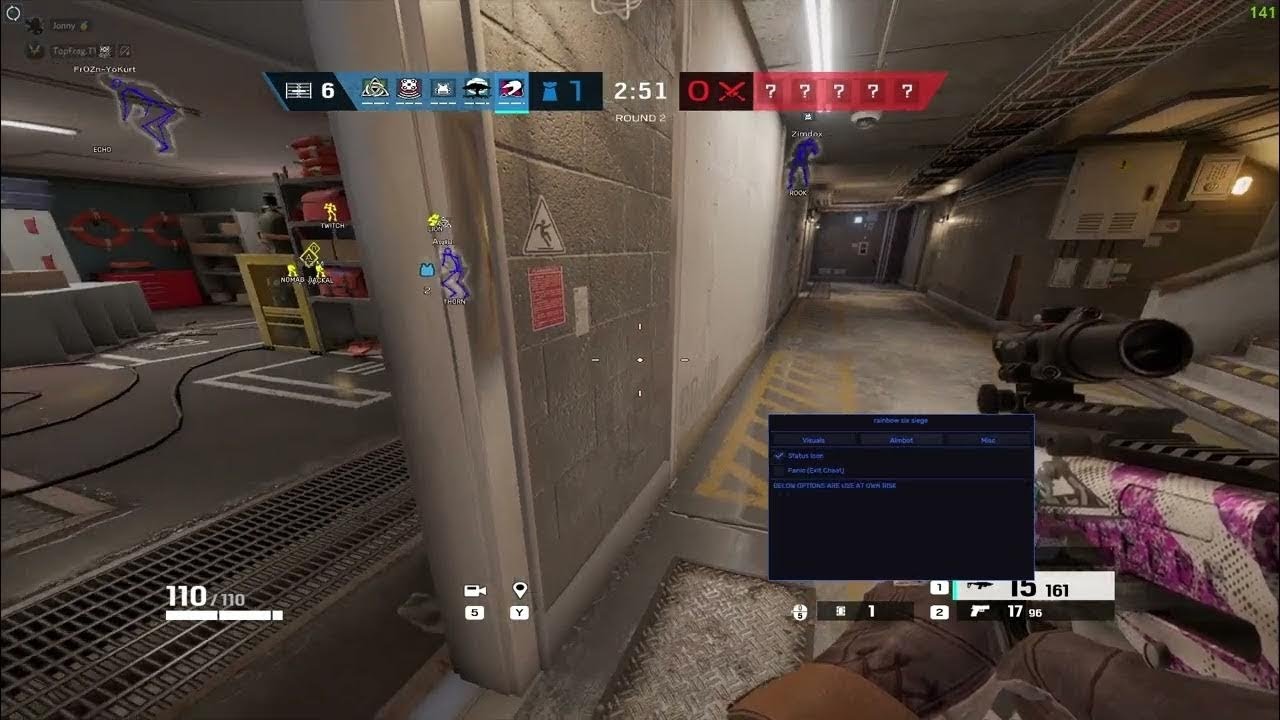 klar.gg Testing 5$ R6 Cheat - YouTube