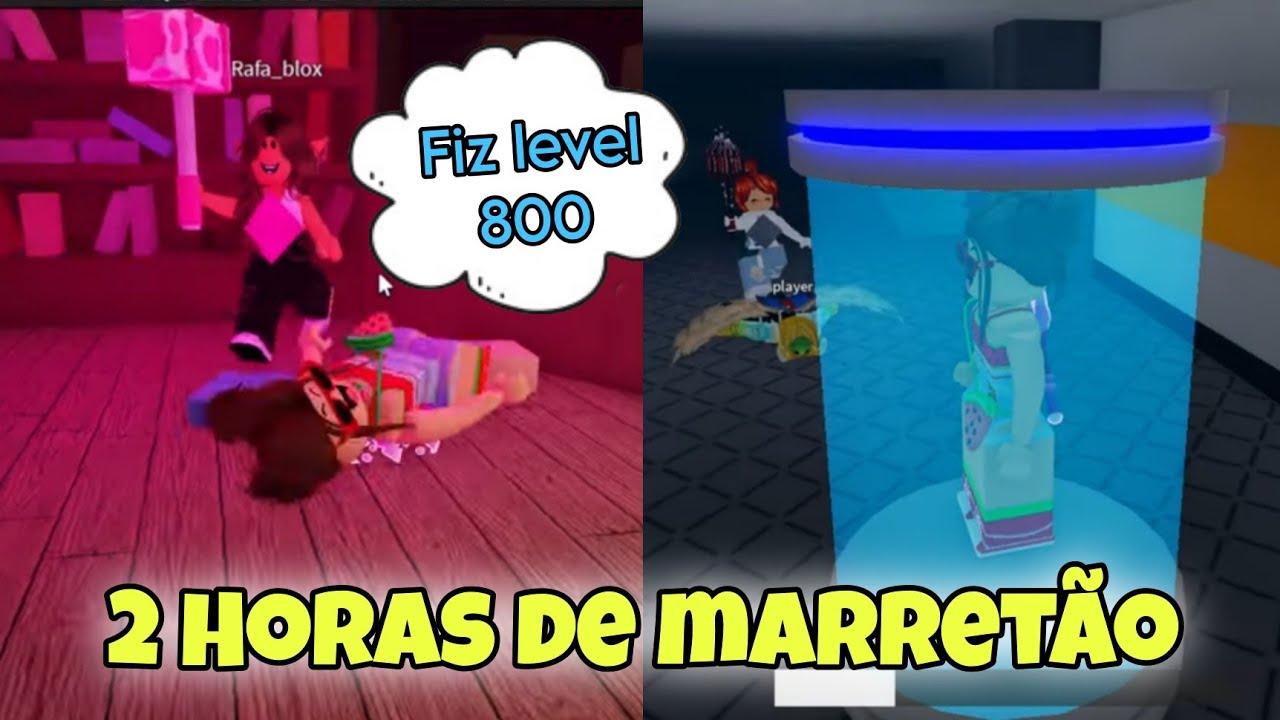 2 HORAS DE MARRETÃO + FAZENDO LEVEL 800!!💌 ️ - YouTube