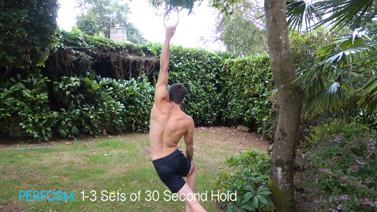 Hanging one side pull - YouTube