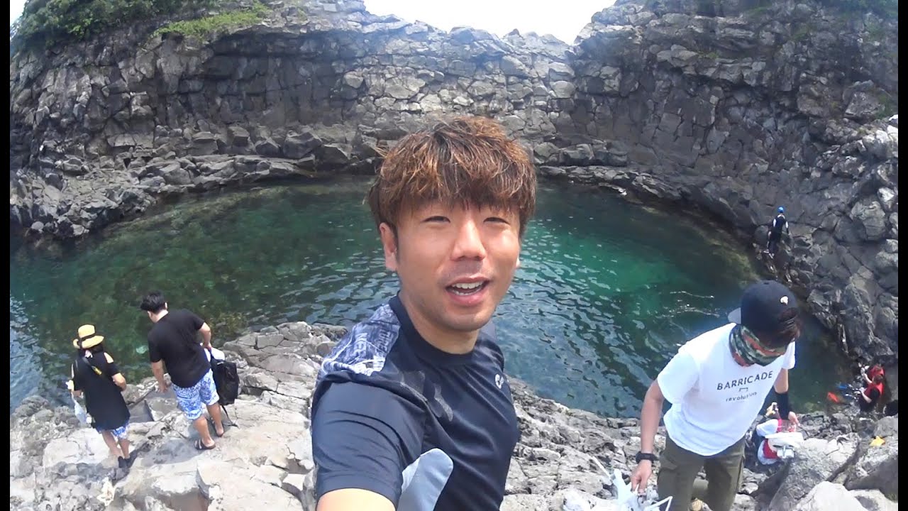 제주도에 천연 바다 수영장이?(Natural sea pool in Jeju island?) - YouTube