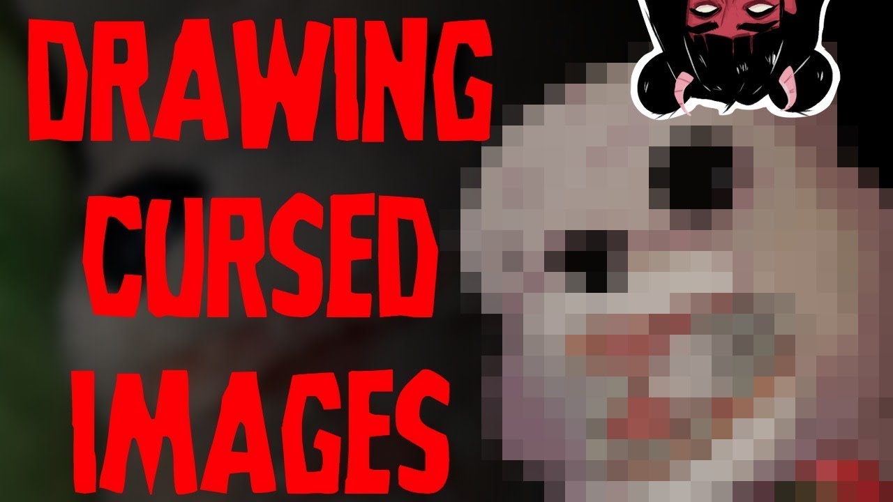 Drawing Cursed Images! (Creepy!) - YouTube