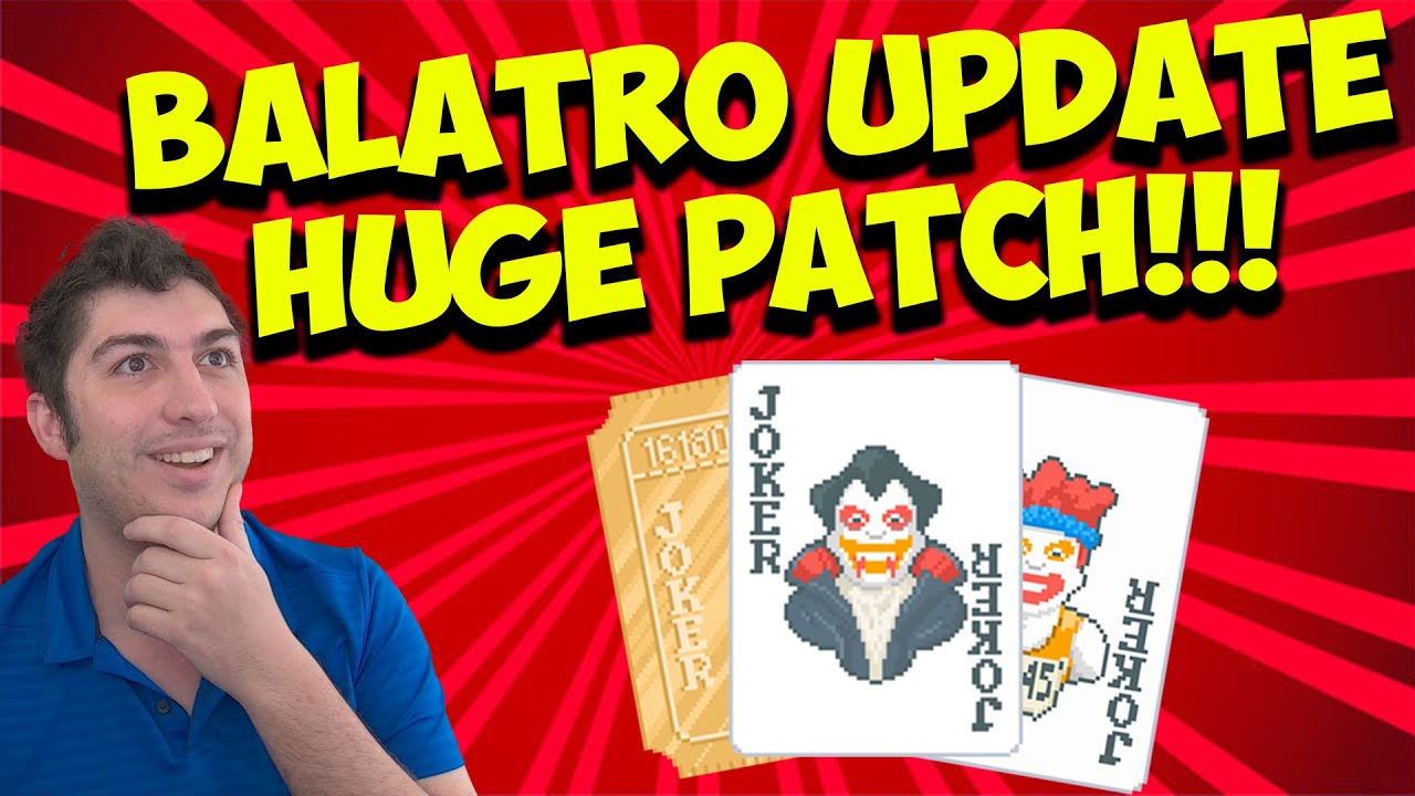 HUGE BALATRO 1.0.1F UPDATE IS LIVE: PATCH NOTES & FIRST REACTION - YouTube