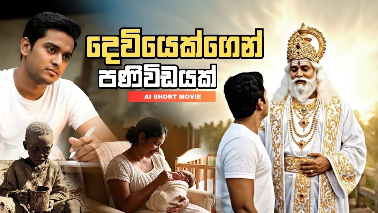 දෙවියෙක්ගෙන් පණිවිඩයක් AI Sinhala Short Film - YouTube