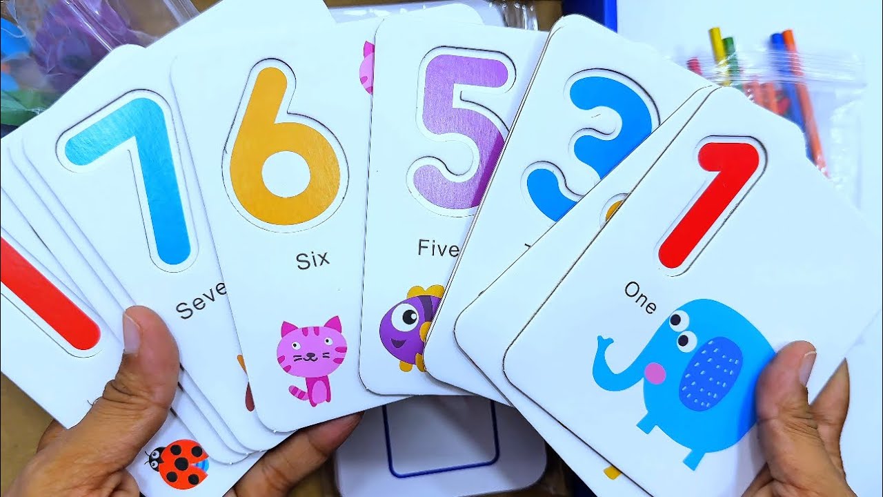 Unboxing Mathematics Enlightenment Teaching Aid | Number Flashcards for ...