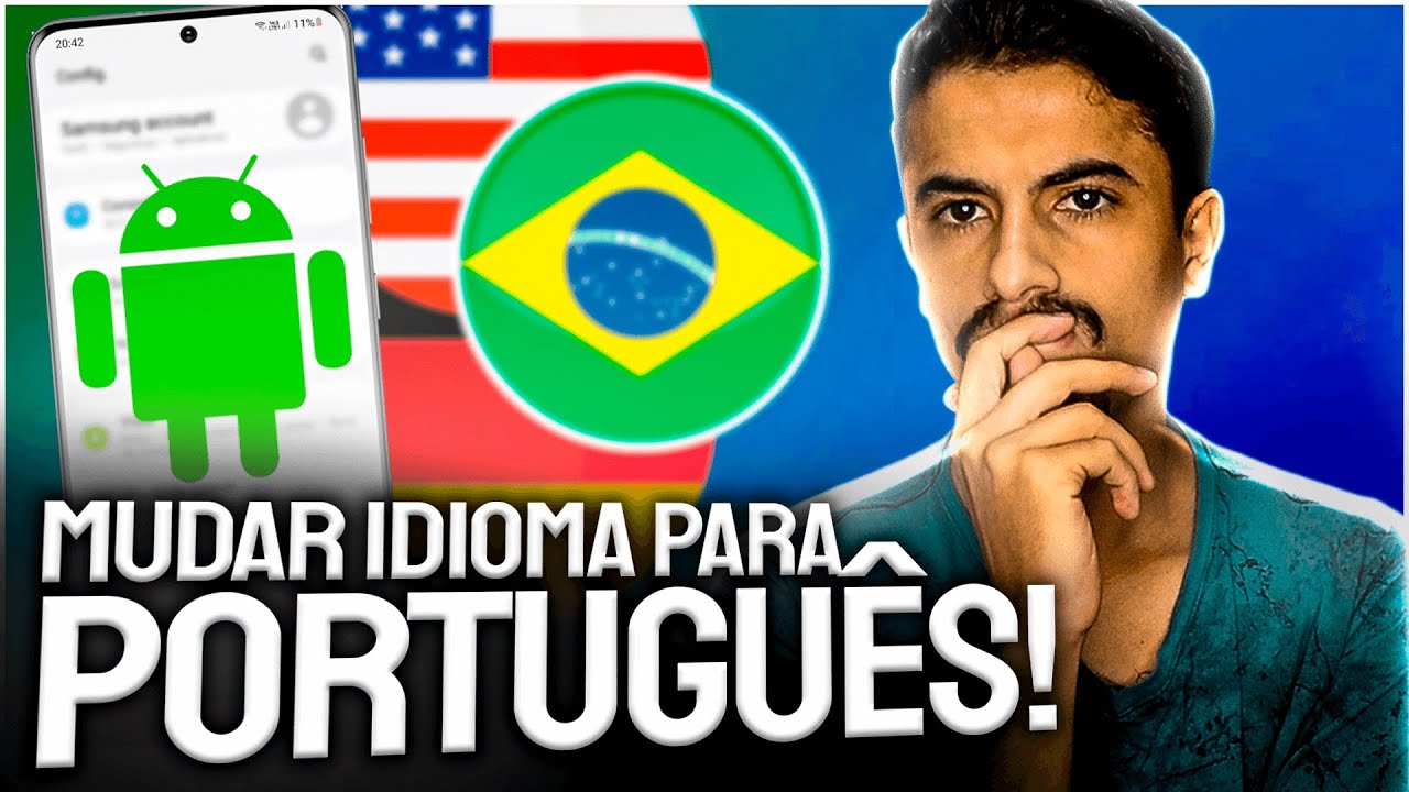 Como MUDAR IDIOMA do CELULAR ANDROID para PORTUGUÊS! - YouTube