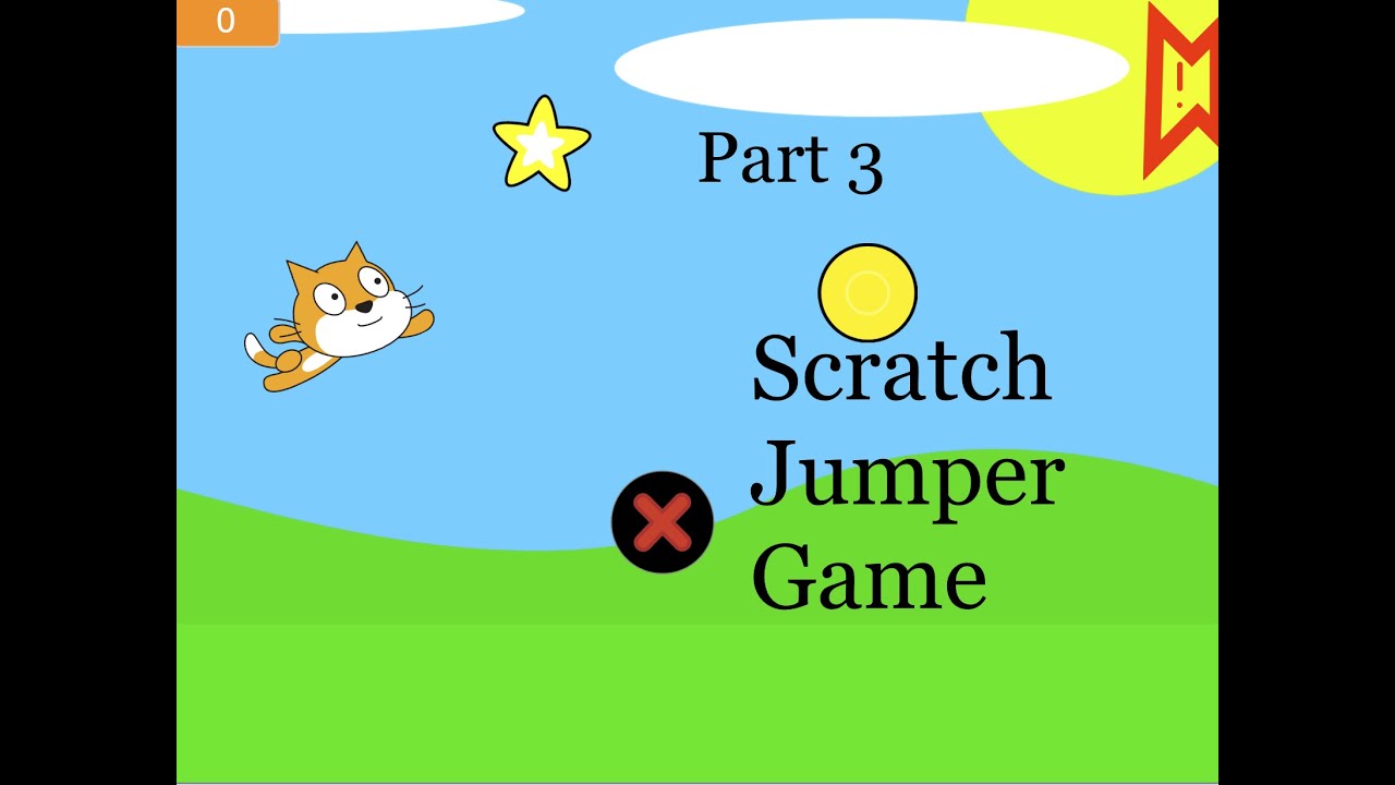 Scratch - How to code a Jumper Game - Part 3 - YouTube