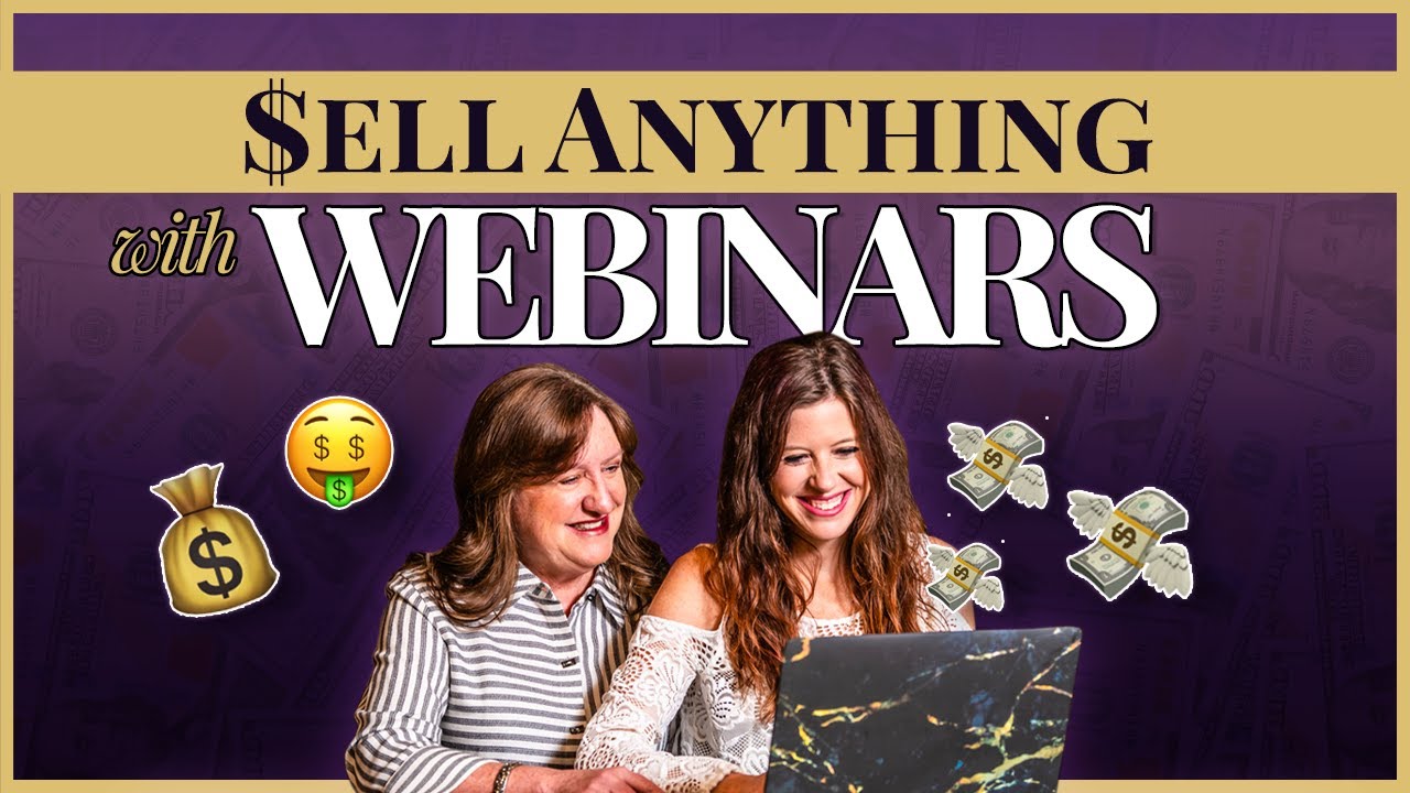 Webinar For Marketing: How To Sell Anything with Webinars - YouTube