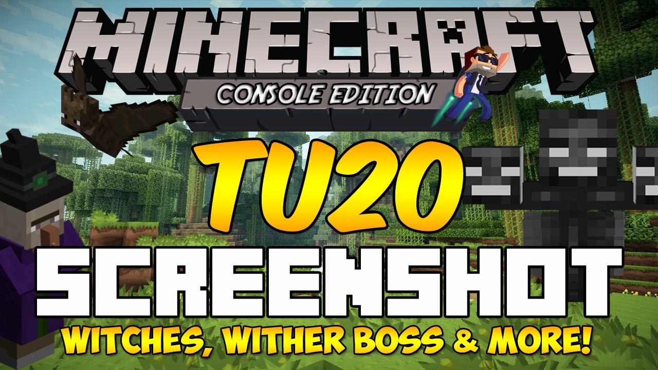 Minecraft TU20 SCREENSHOT - WITHER, WITCHES & More NEWS! - YouTube